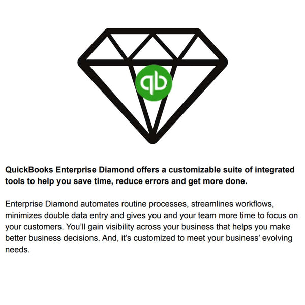 QuickBooks® Enterprise Diamond Edition - Accounting Therapy